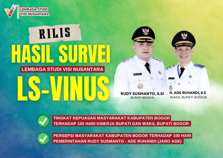 LS Vinus Rilis Survei Kepuasan Publik Terhadap Pemerintahan Rudy ...